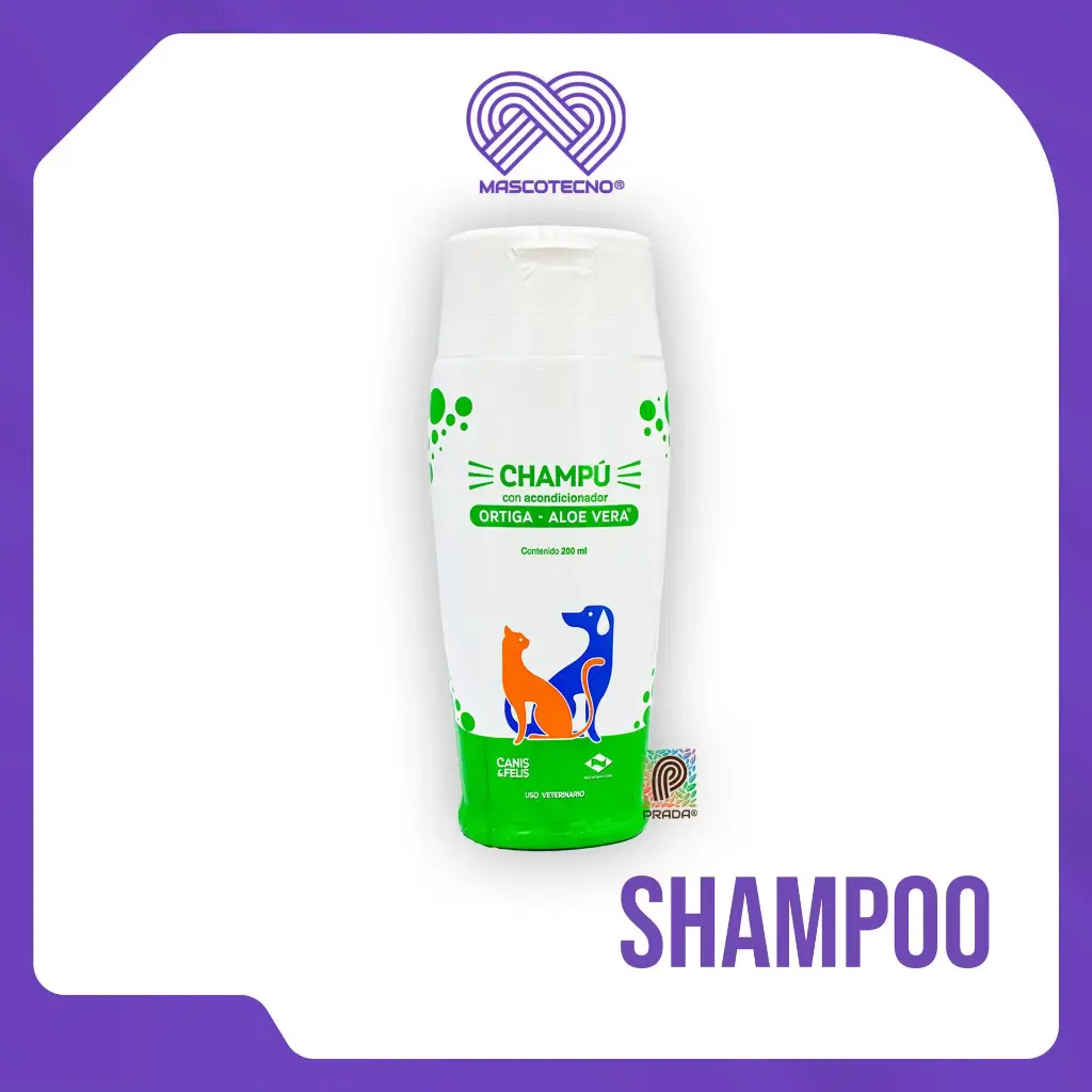 SHAMPOO CANIS Y FELIS ALOE VERA X 200 ML | MASCOTECNO